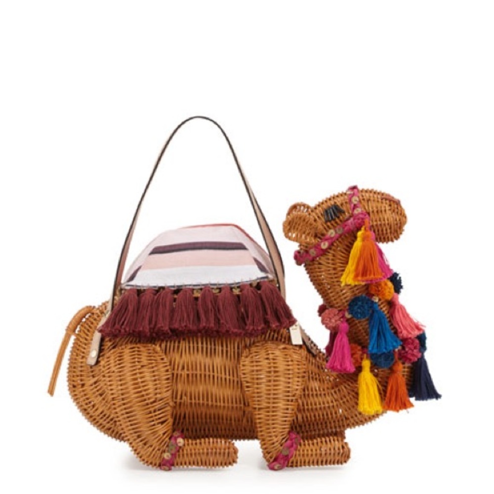 Kate Spade Wicker Camel Bag - Gem